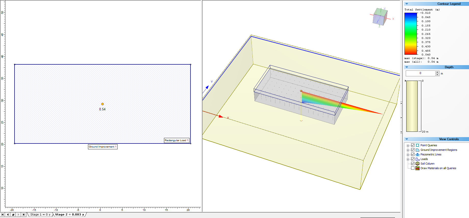 Settle3 Tutorials | 23 - Stone Column Drainage